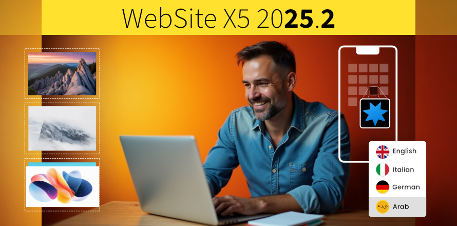 WebSite X5 2025.2: New Animations, Enhanced Images and Greater Online Visibility - Blog - WebSite X5